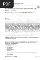 BIS/BAS Scales: Behavioral Assessment | PDF | Emotions | Psychological ...