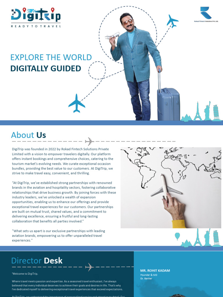 DigiTrip: Empowering Digital Travel | PDF | Economies | Business Economics