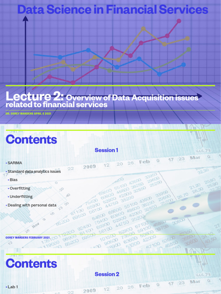 Data Science in FInancial Services _2 | PDF | Support Vector Machine | Autoregressive Integrated ...