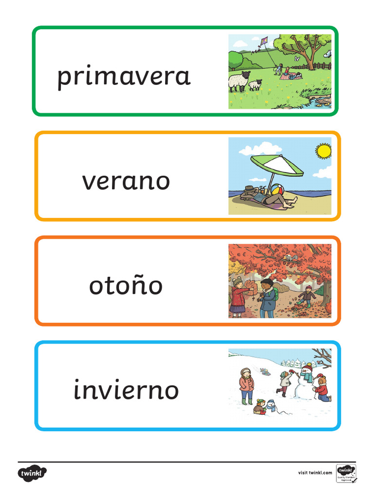 Sa T C 148 Las Estaciones y El Tiempo Posters de Exposicion Ver 1 | PDF