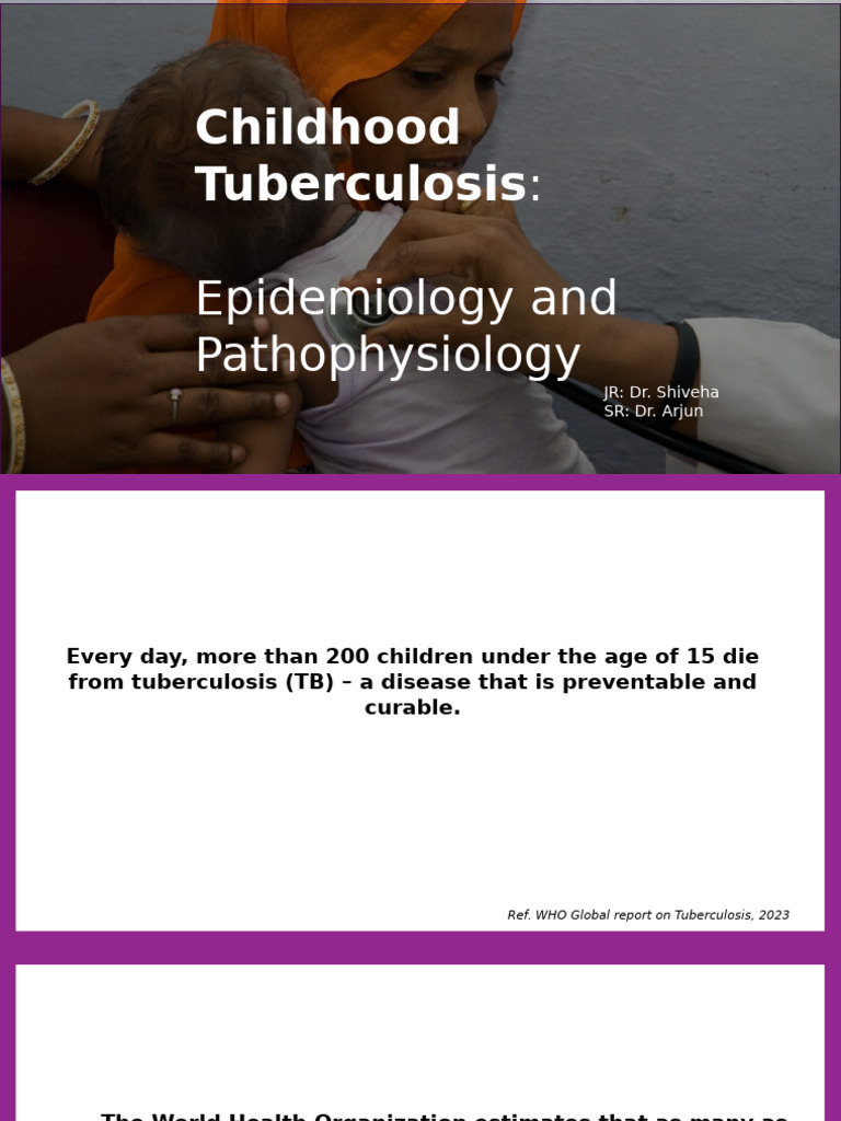 Essentials of Pediatric Tuberculosis | PDF | Tuberculosis | Interferon