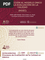 Modelo Único de Evaluación de Calidad MUEC | PDF | Calidad (comercial ...