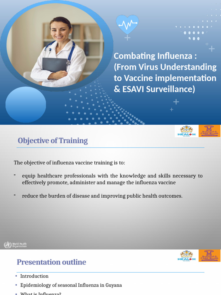 Influenza Vaccine Training Overview | PDF | Influenza | Influenza A Virus