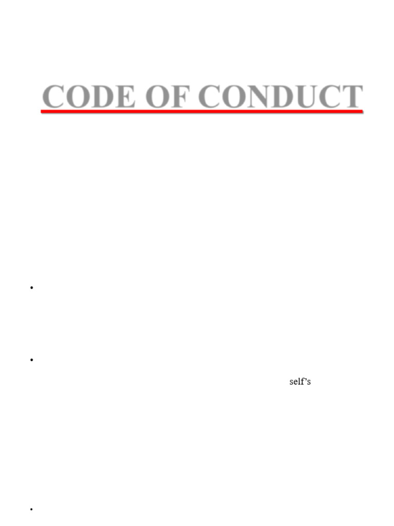 6746bc1b2c3a3lecture 10 CodeofConduct | PDF | Employment | Justice