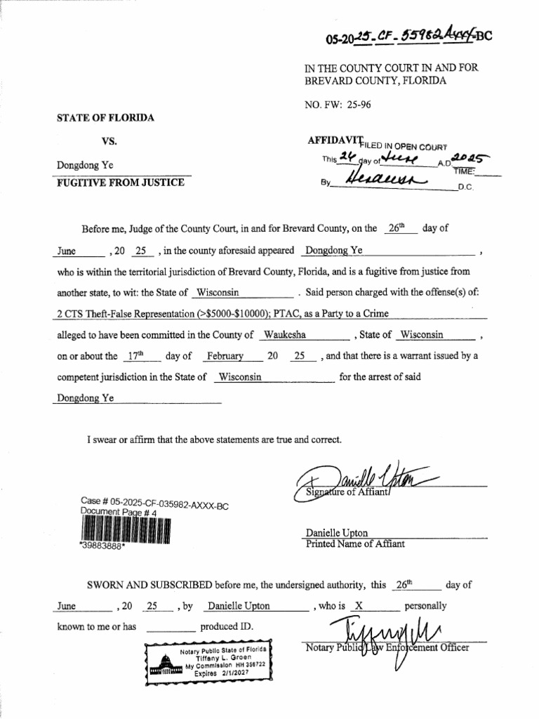 Dongdong Ye Paperwork | PDF