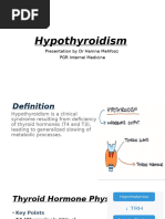 ATA AACE Guidelines For Thypothyroidism in Adults | PDF ...