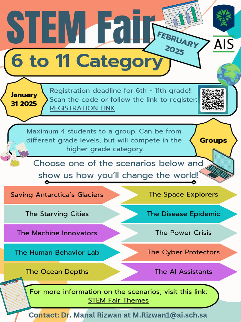 2025 STEM Fair Registration Deadline | PDF