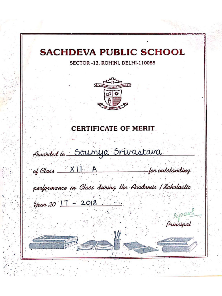 Merit Certificate - Compressed | PDF