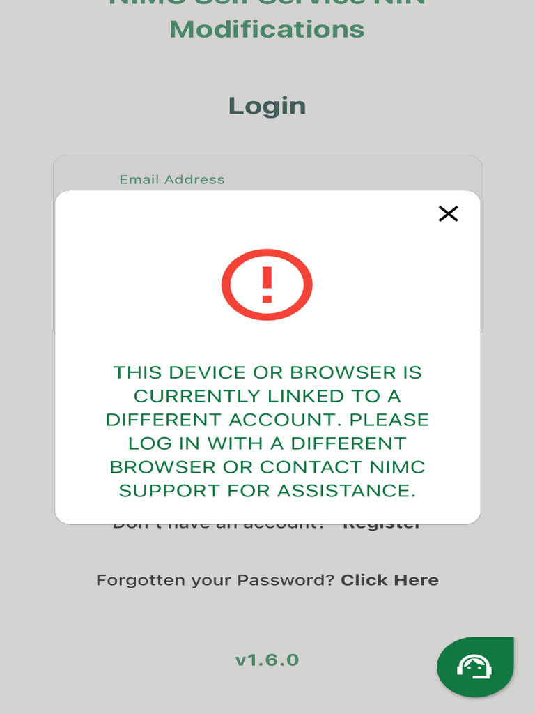 Httpsselfservicemodification Nimc Gov NG | PDF