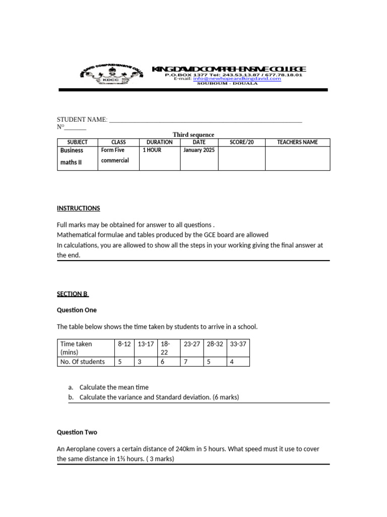 Form 5 | PDF