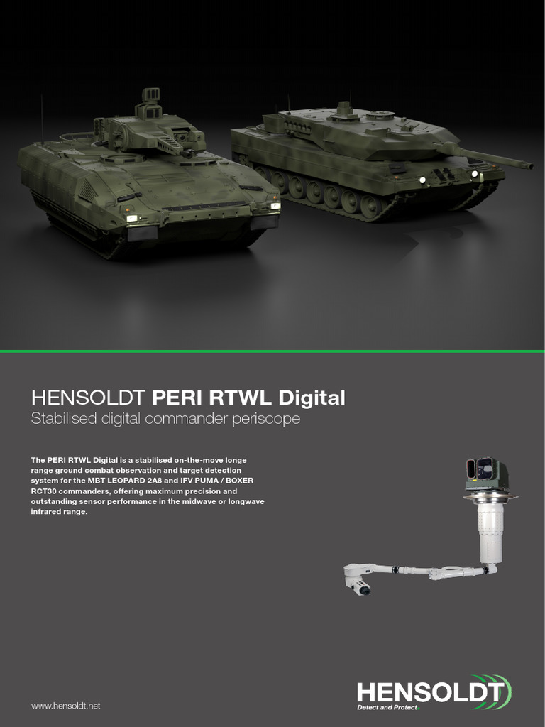PERI RTWL Digital Datasheet (English) | PDF | Infrared