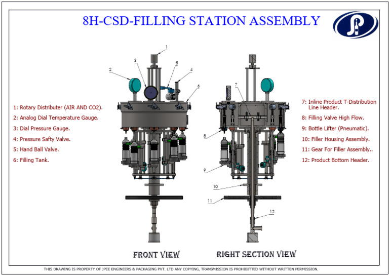 CSD 8h Filler Assembly | PDF