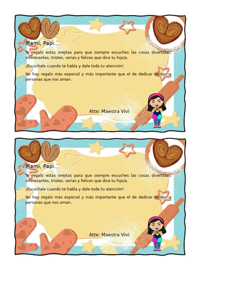 Detalles para Reunión de Padres | PDF
