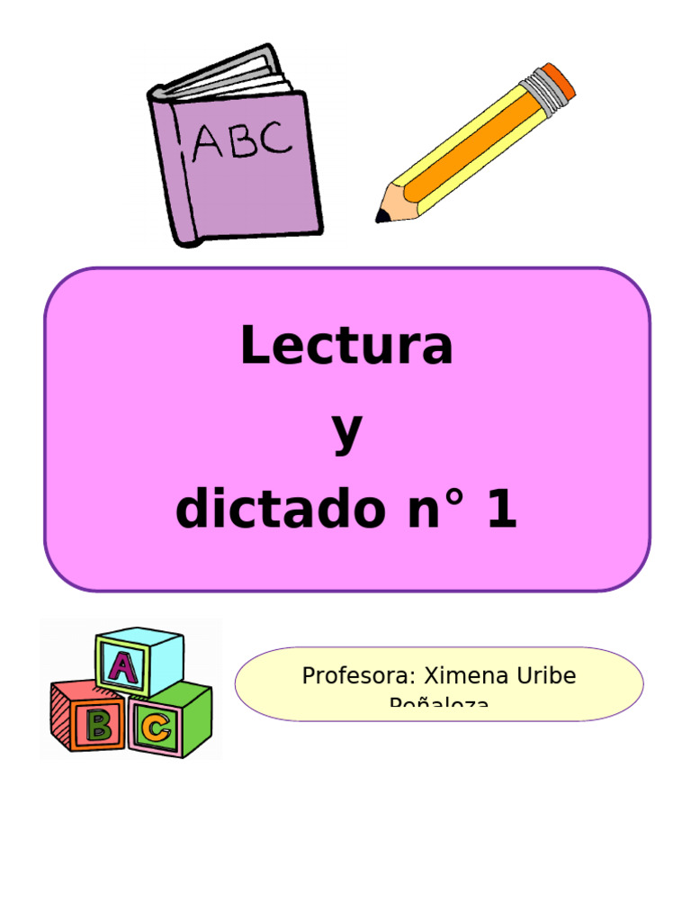 Lecturas y dictados para niños | PDF