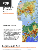 Mapa Físico de Asia: Relieve y Límites | PDF