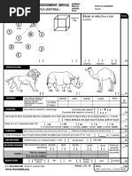 Evaluación Cognitiva: Test MoCA | PDF | Ciencia cognitiva | Cognición