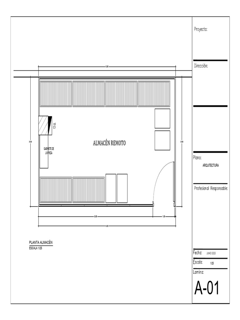 Arq 01-Almacen | PDF