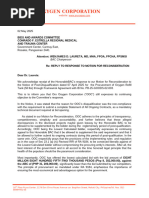 Sample Turnover Letter Template | PDF | Nature