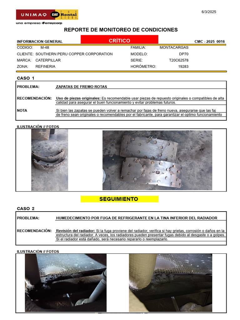 M-48 Refineria Informes | PDF