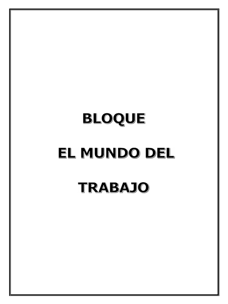 Inserción Laboral: Tipos y Estrategias | PDF | Derecho laboral | Salario