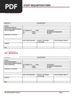 Stock Requisition Form Template | PDF | Finance & Money Management