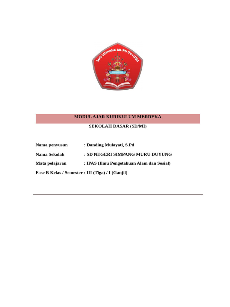 Bu Danding Modul Ajar-2 | PDF