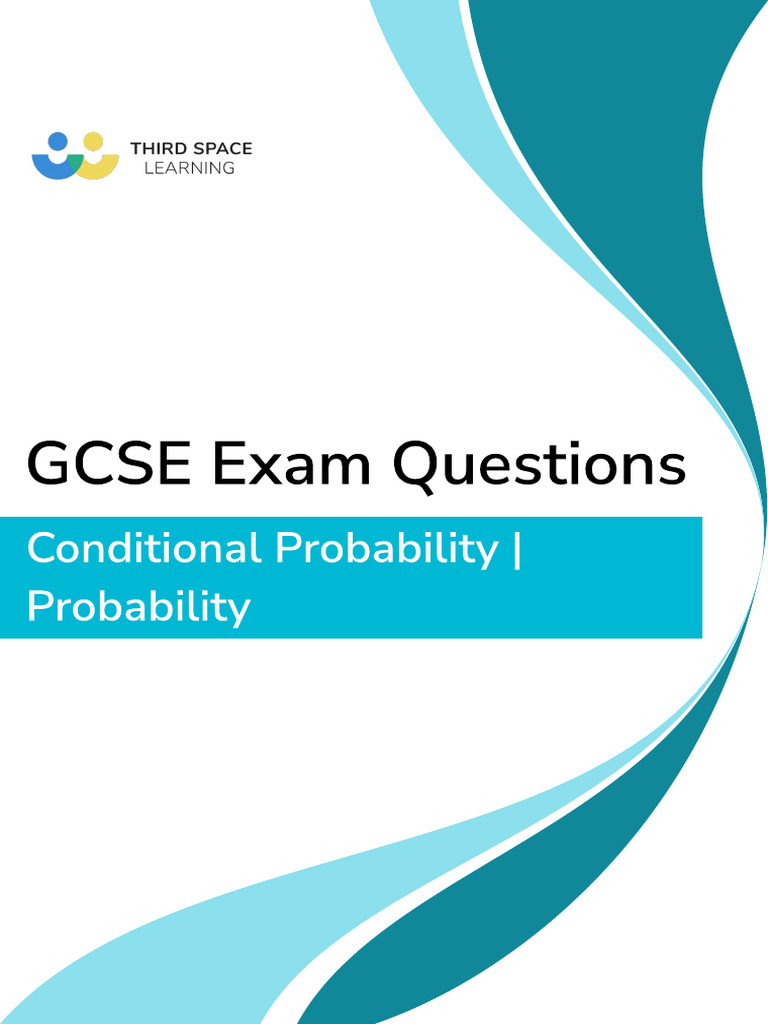 GCSE Conditional Probability Questions | PDF
