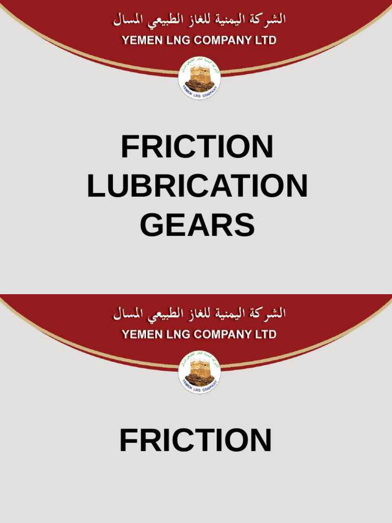 Friction, Lubrication, Gears | PDF | Gear | Brake
