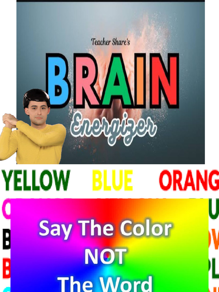 Say The Colour | PDF