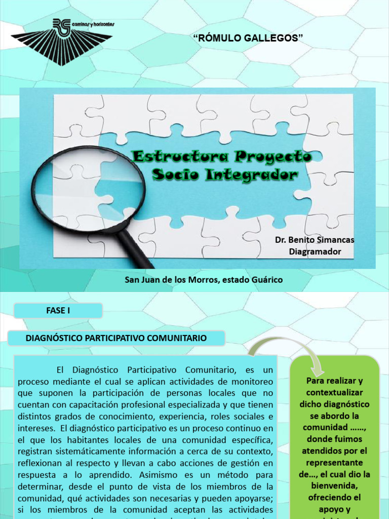 Estructura Proyecto Socio-Integrador | PDF | Dietético | Terapia ocupacional