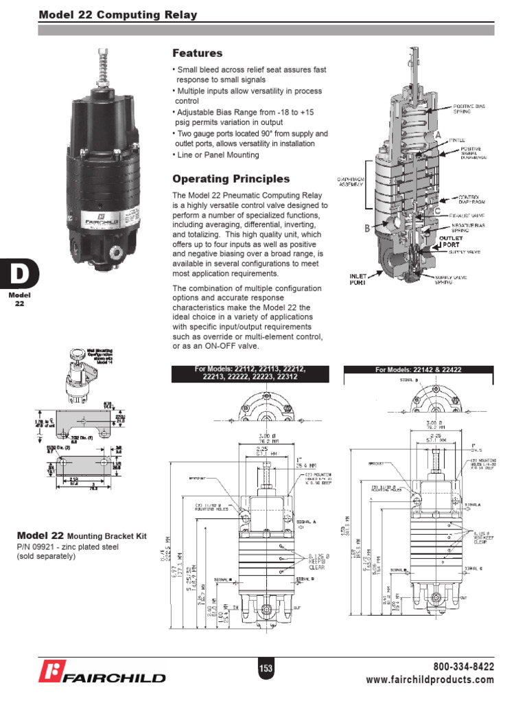 Fairchild Model 22 Computing Relay | PDF | Amplifier | Valve