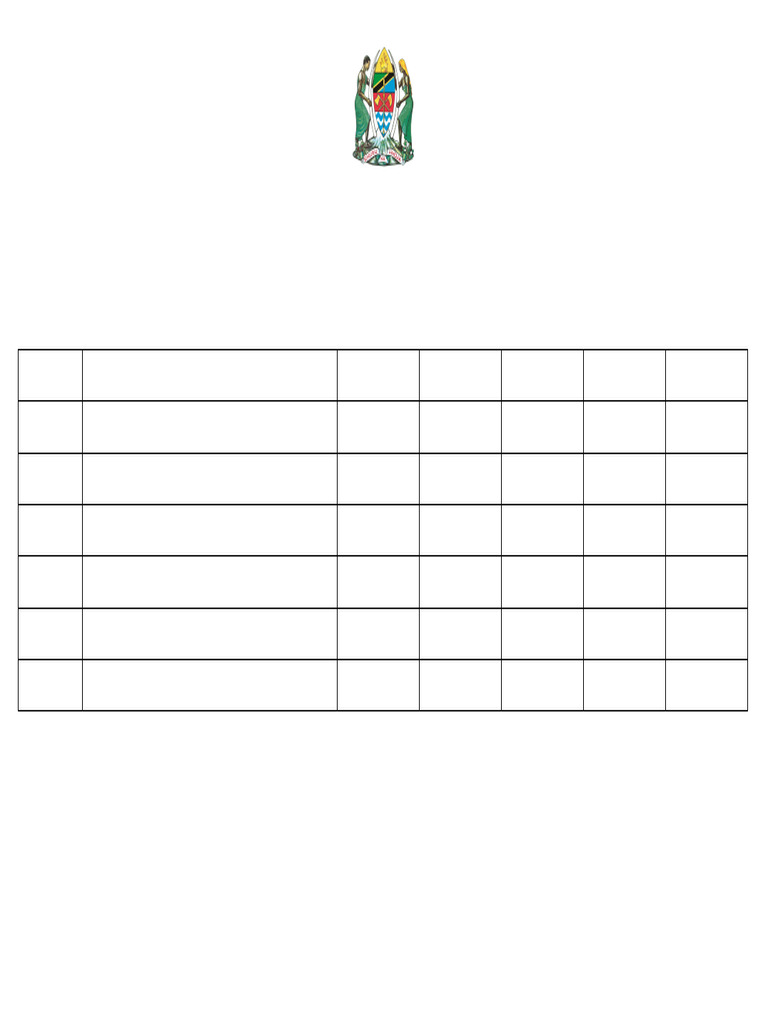 Kwimba DC: United Republic of Tanzania President Office Reginal ...