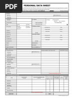CS Form No. 212 Revised-2017 Personal-Data-Sheet | PDF | Government ...