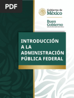 Manual Introducción A La APF | PDF | Administración Pública | México
