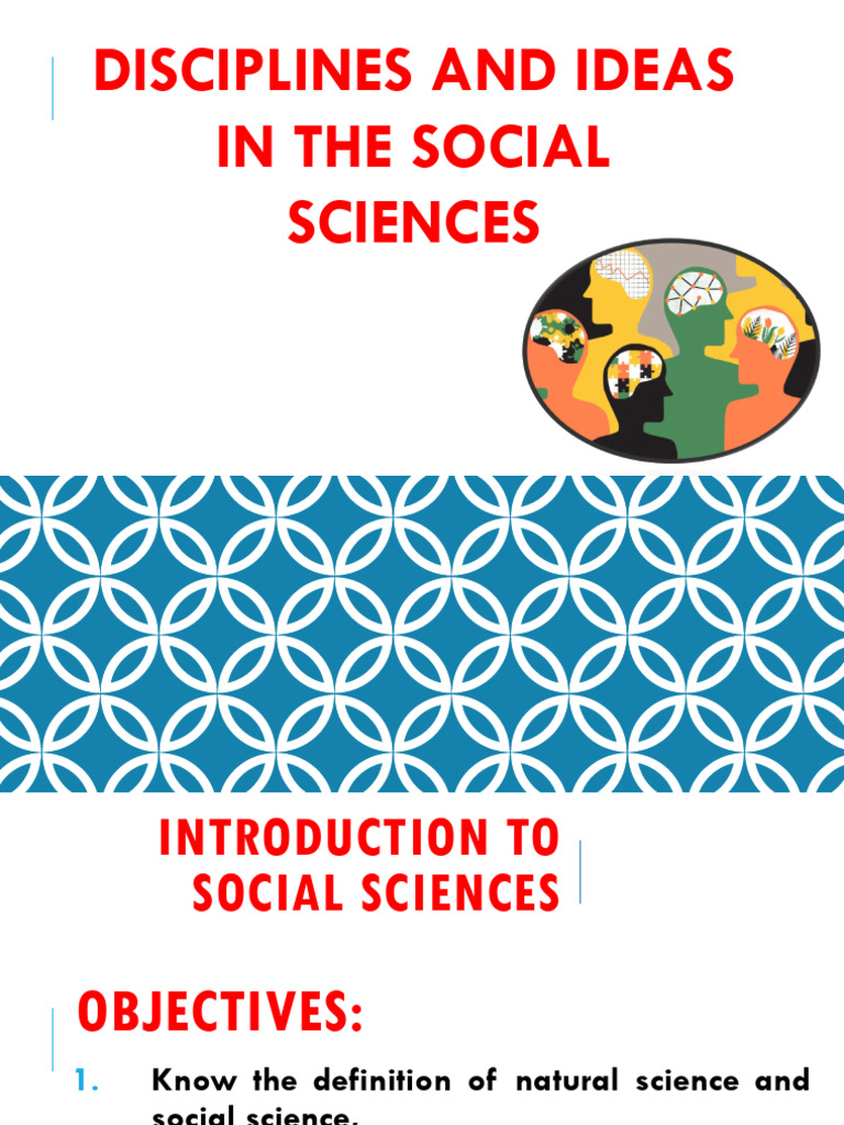 DISS Lesson 1 Introduction To Social Sciences | PDF