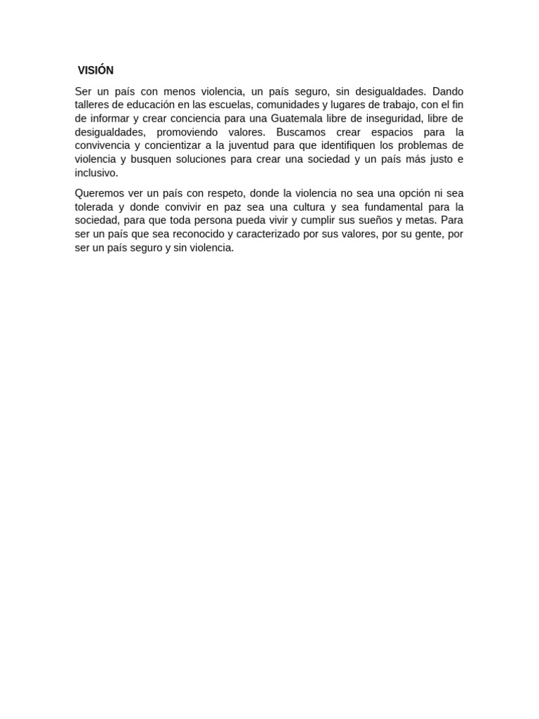Visión | PDF