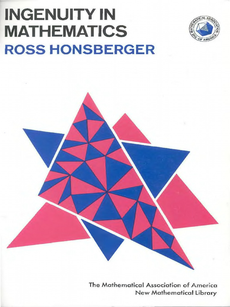 Ross Honsberger - Ingenuity in Mathematics | PDF