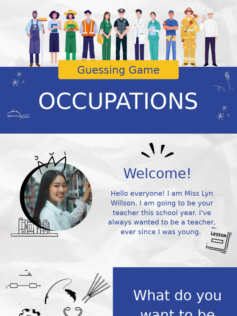 Guessing Game Occupations 158654 | PDF