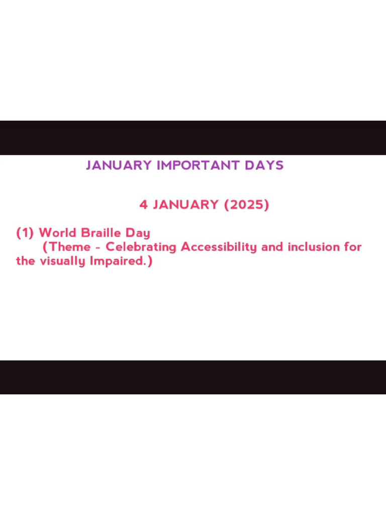 Imp Dates 2 | PDF