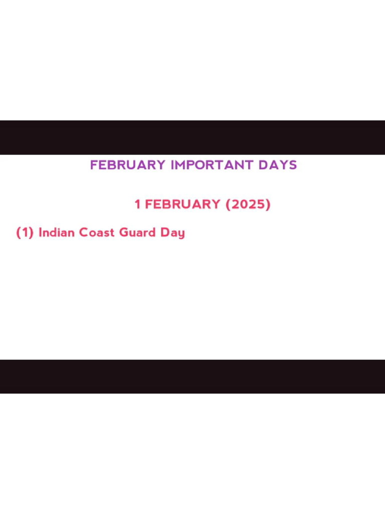 Imp Dates 3 | PDF