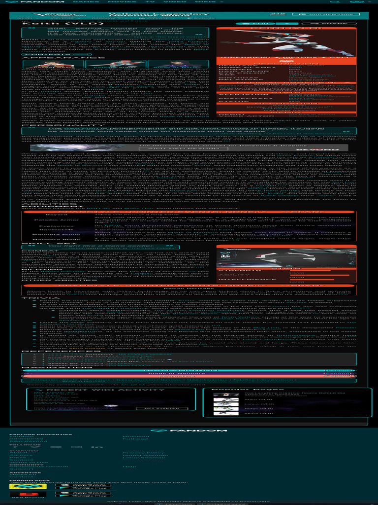 Keith (VLD) Voltron Legendary Defender Wikia Fandom | PDF