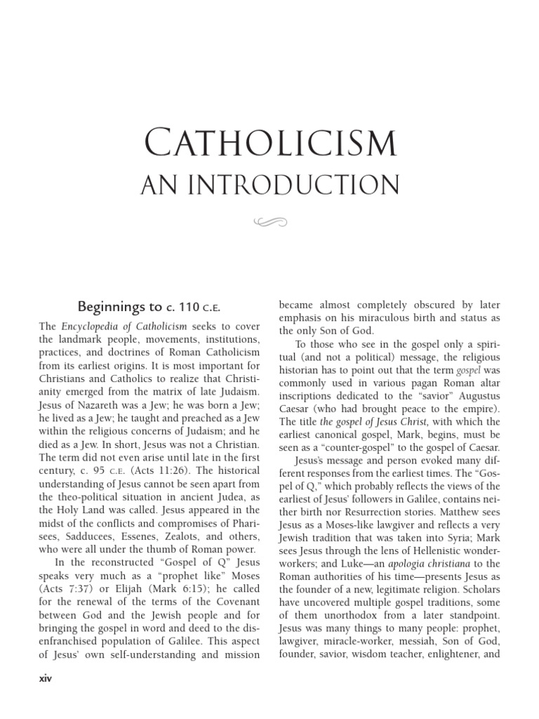 Timeline (History) - Encyclopedia - of - Catholicism | PDF | Christian ...