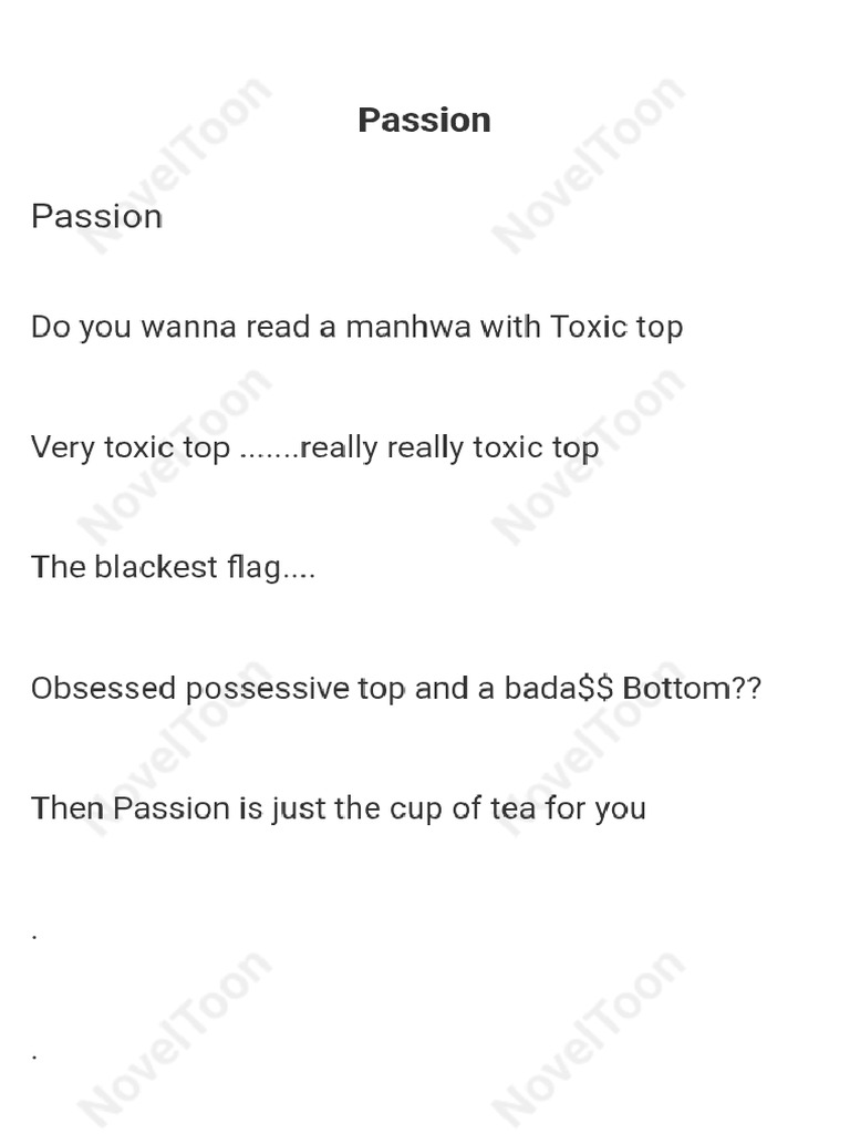 Passion | PDF