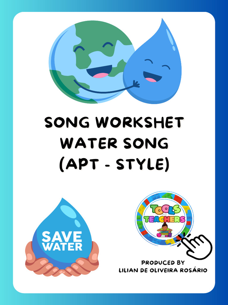 Water Day - Song Worksheet | PDF