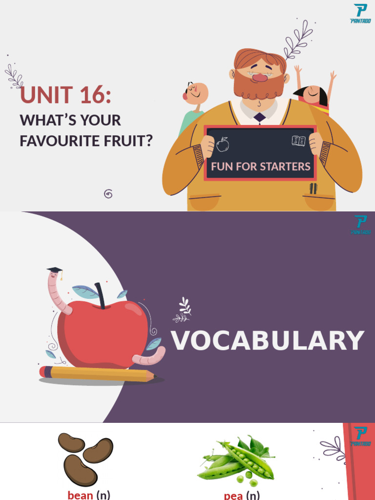 FFS - Unit 16 - What's Your Favourite Fruit | PDF | Cuisine | Foods