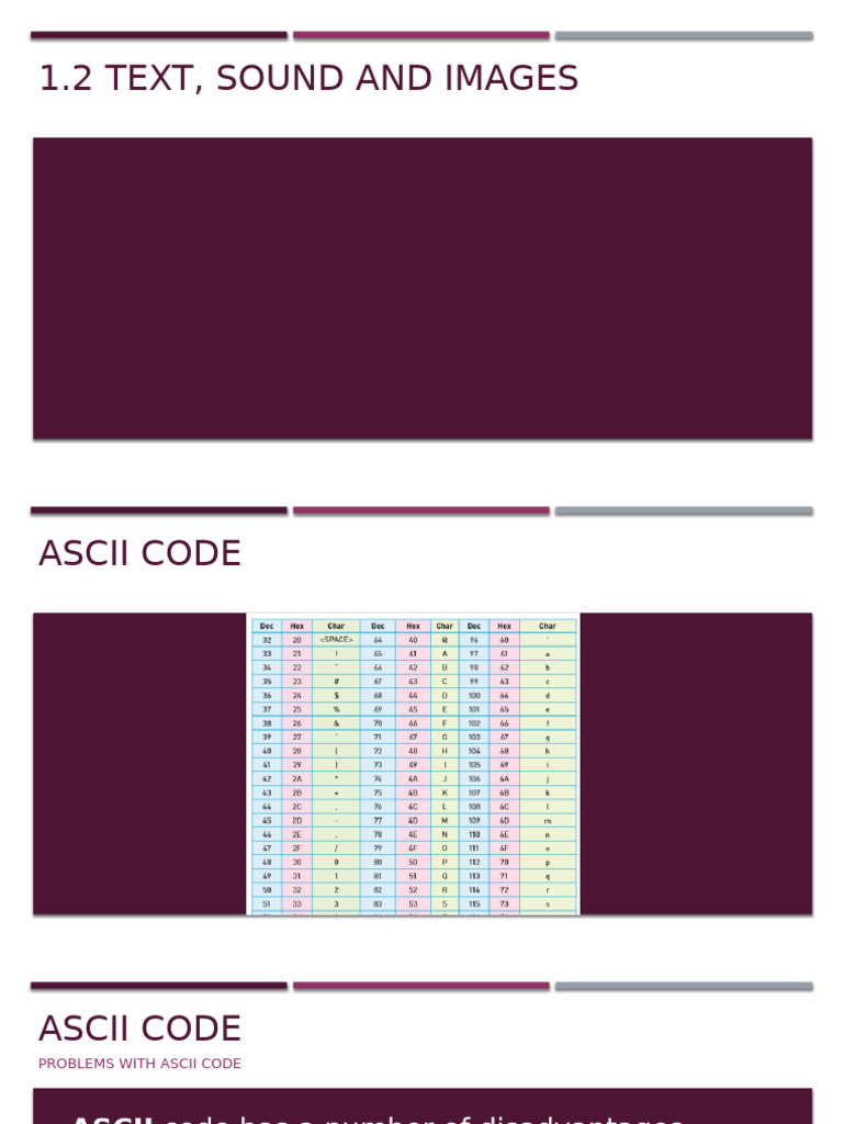 ASCII vs. Unicode: Text Encoding Explained | PDF