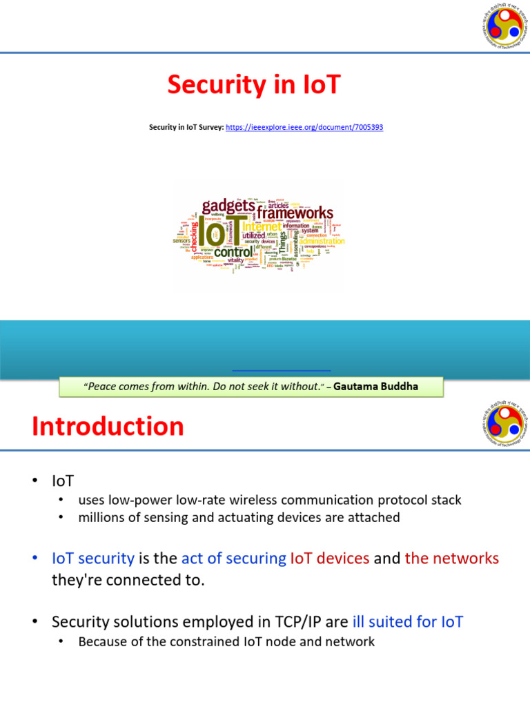 IoT PPT24 IoT Security | PDF | Key (Cryptography) | Public Key Cryptography