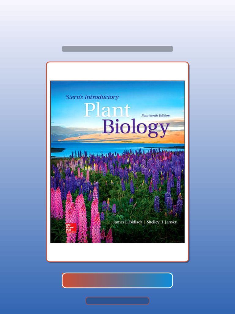 Sterns Introductory Plant Biology 14th Edition by James Bidlack Ebook ...