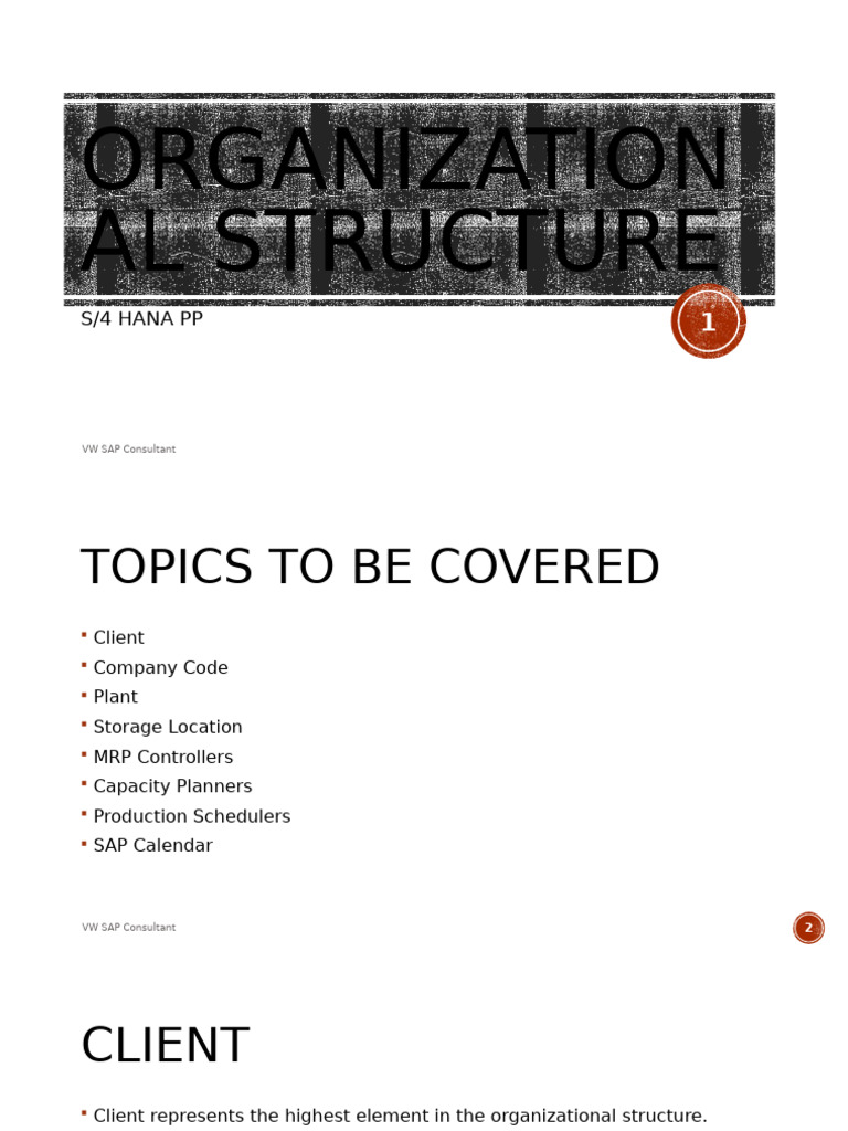 5.+Organizational+Structure S4+HANA | PDF | Business