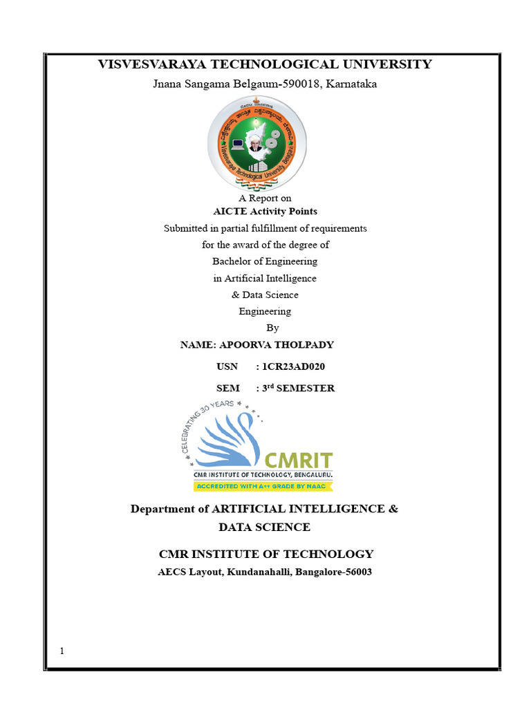 AICTE SAMPLE (1) (Repaired) Final | PDF | Vocational Education | Teachers